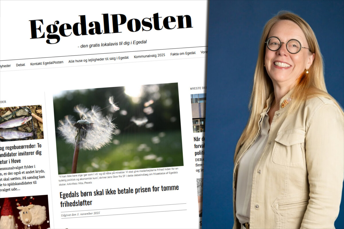 Debat: Sæt friheden løs - EgedalPosten